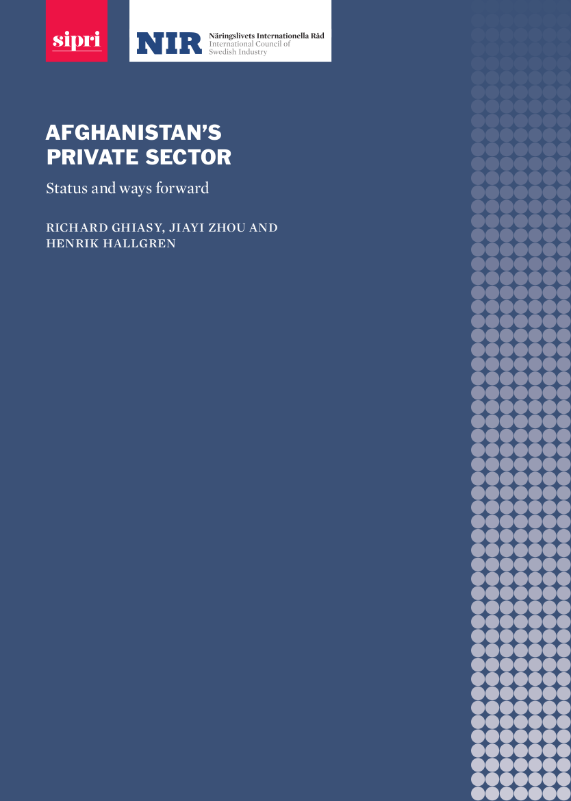 Afghanistan's Private Sector: Status and Way Forward | SIPRI