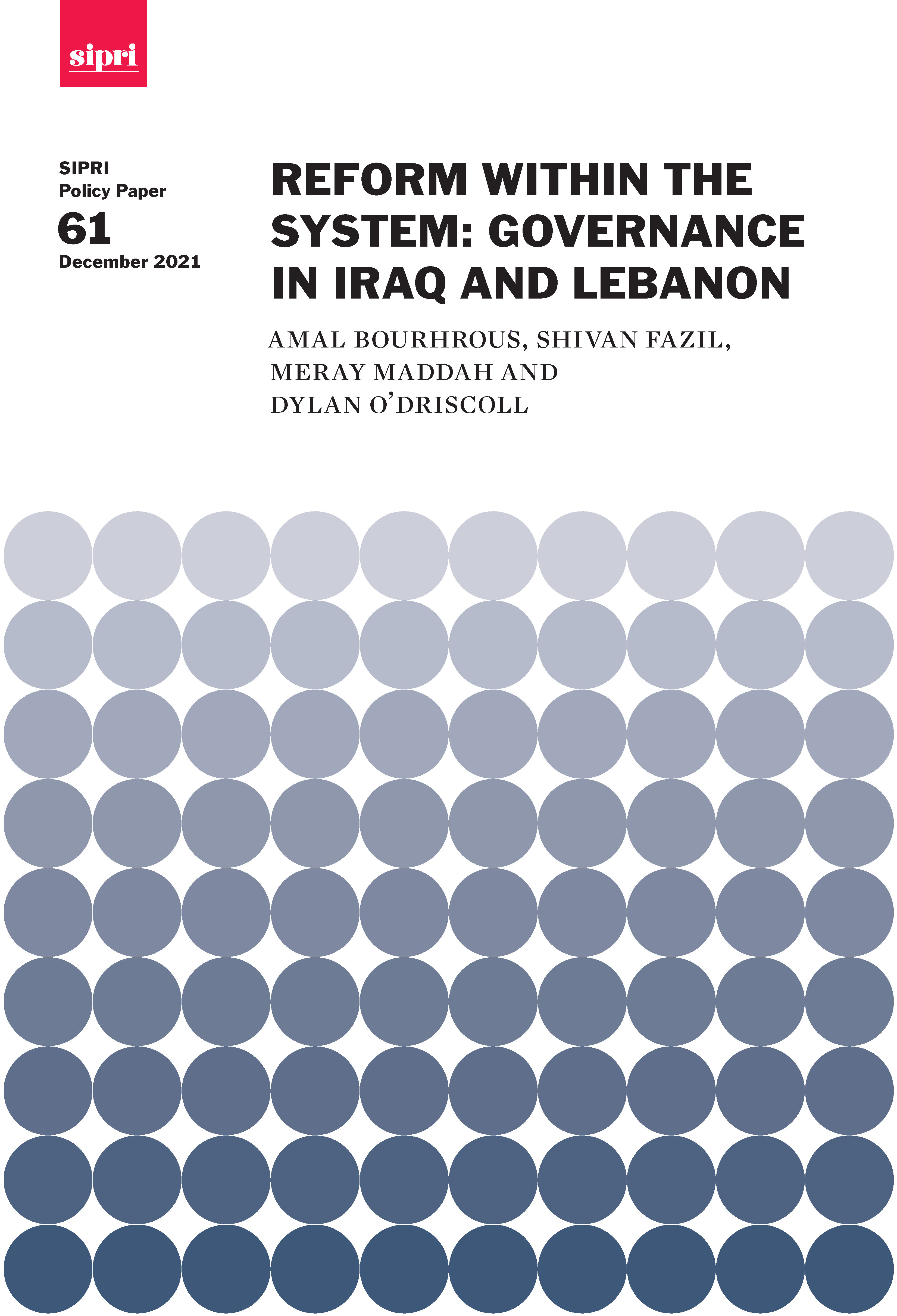 Reform within the System: Governance in Iraq and Lebanon | SIPRI