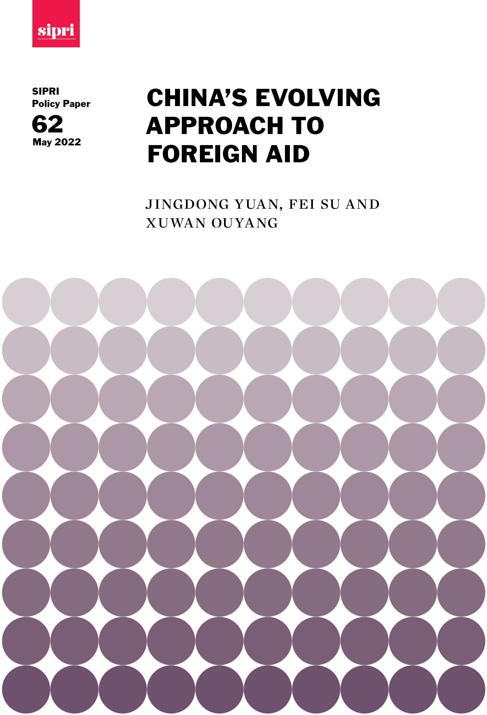 China’s Evolving Approach to Foreign Aid | SIPRI