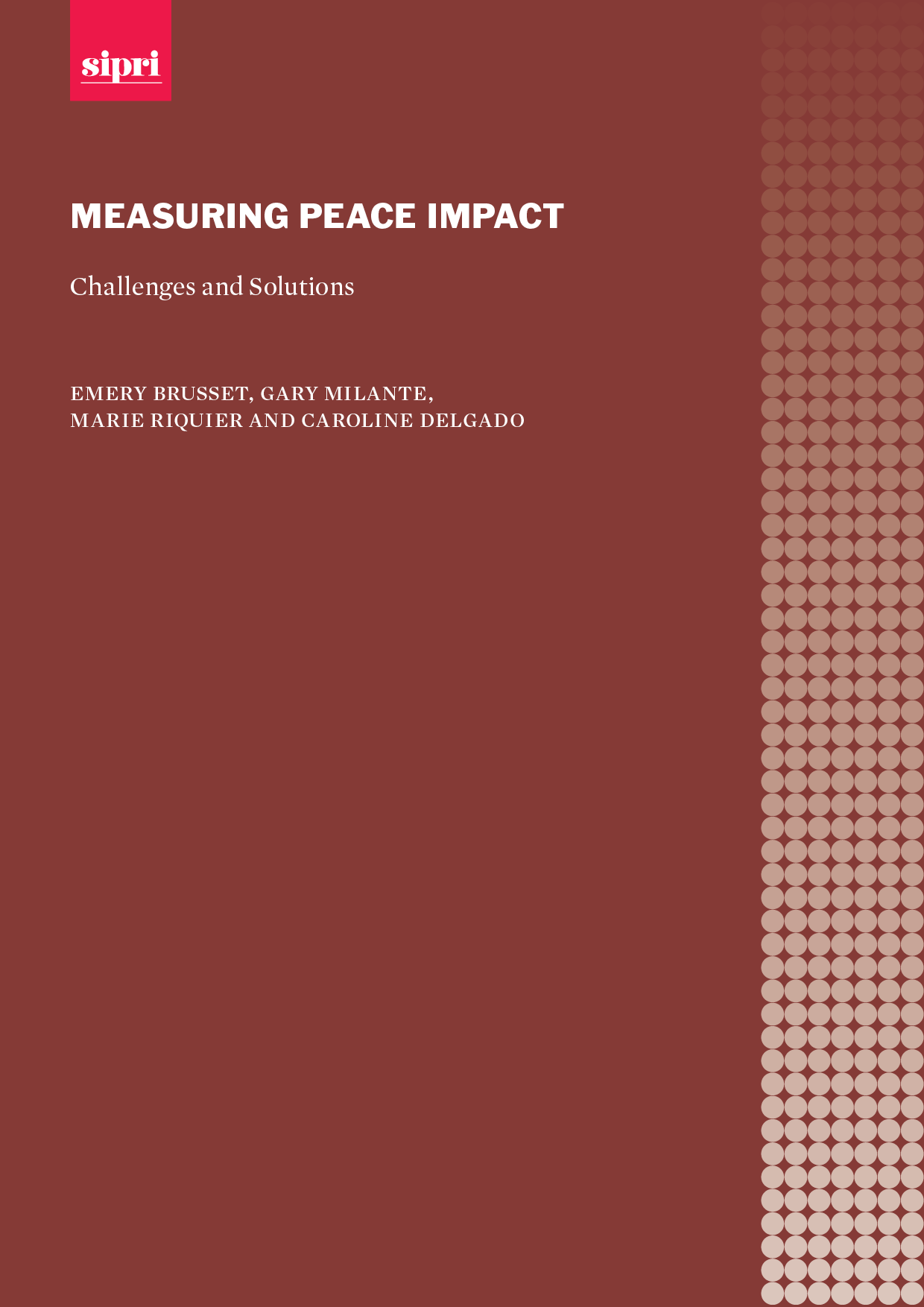 Measuring Peace Impact: Challenges and Solutions | SIPRI