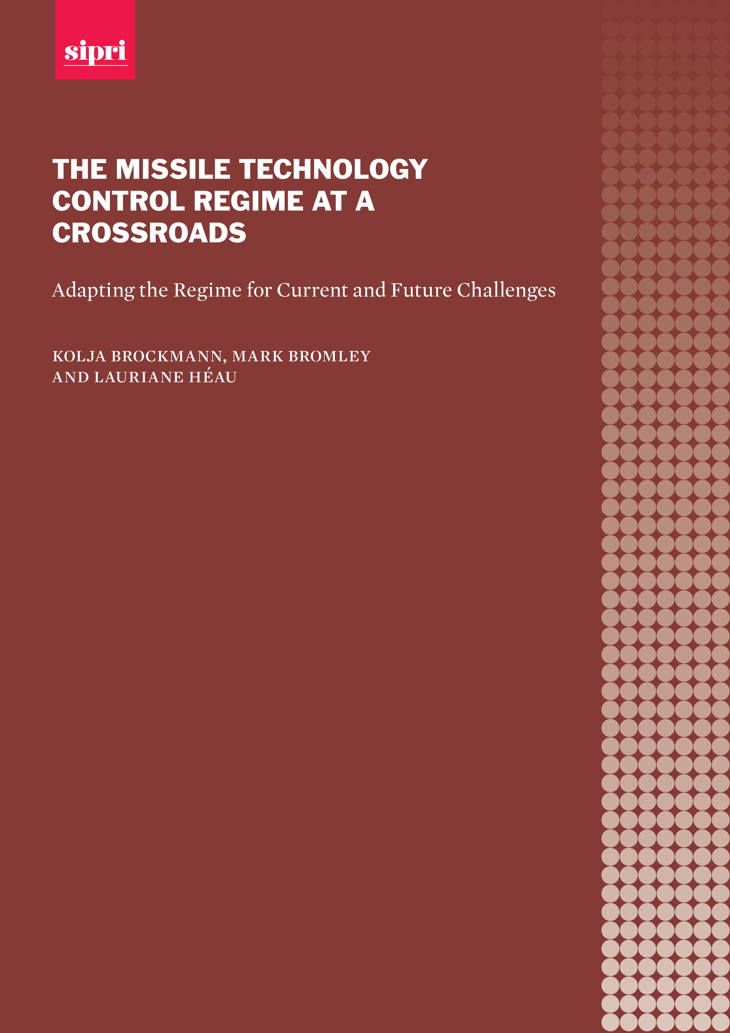 The Missile Technology Control Regime at a Crossroads: Adapting the ...
