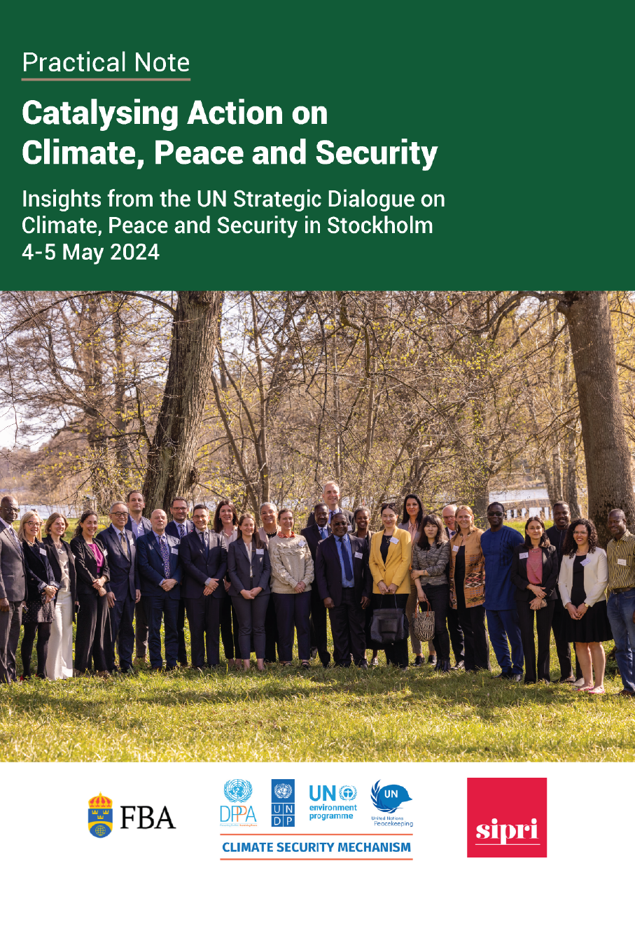 Catalysing Action on Climate, Peace and Security | SIPRI