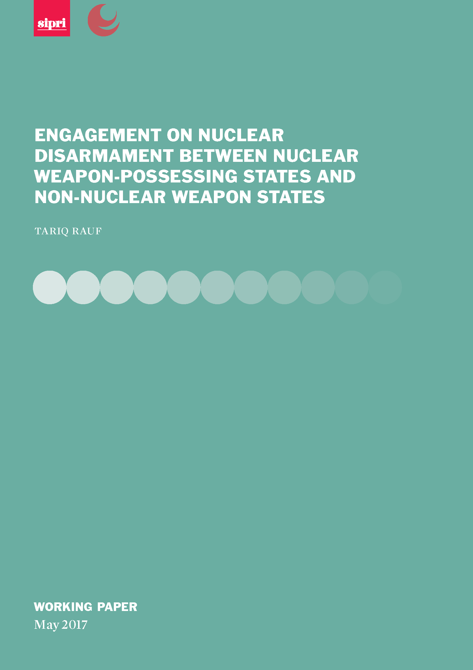 Engagement on Nuclear Disarmament between Nuclear Weapon-possessing ...