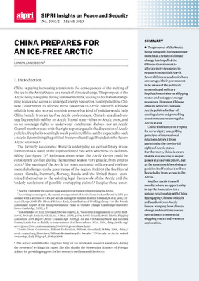 China Prepares for an Ice-free Arctic | SIPRI